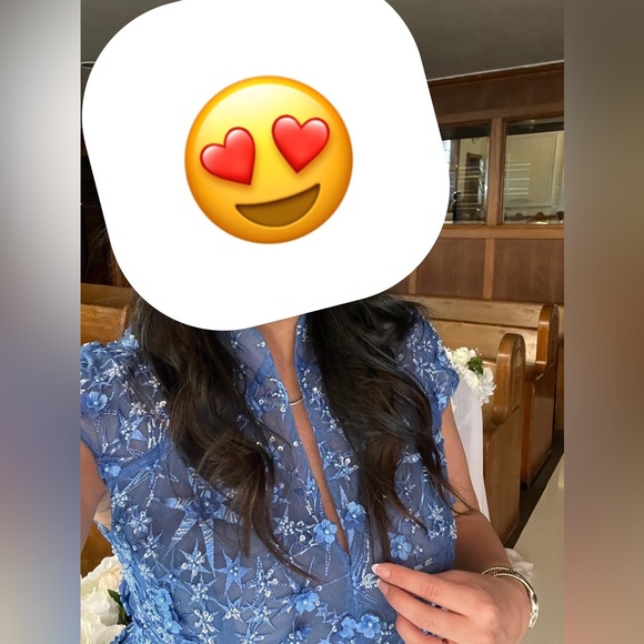 Teuta Matoshi | Dresses | Cerulean Lace Gown Stunning Evening Gown ...